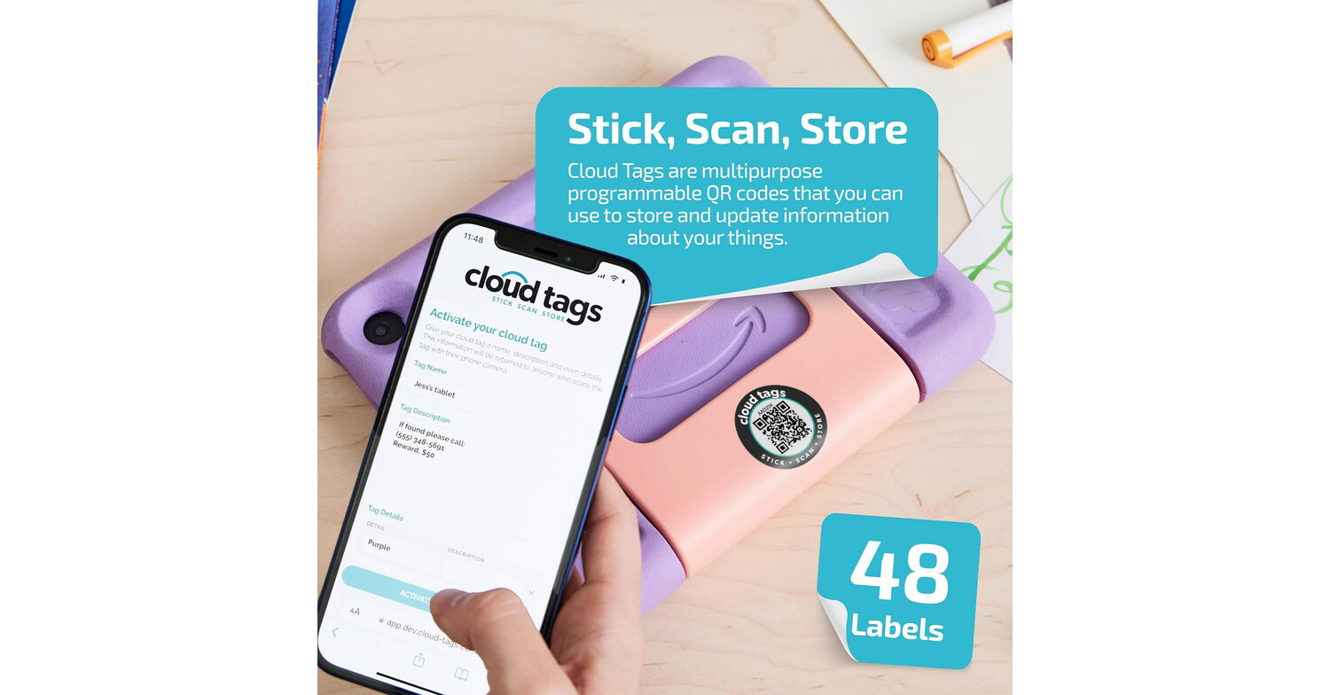 Openscreen Unveils Cloud Tags: Innovative QR Code Stickers to help Consumers Organize, Track and ...